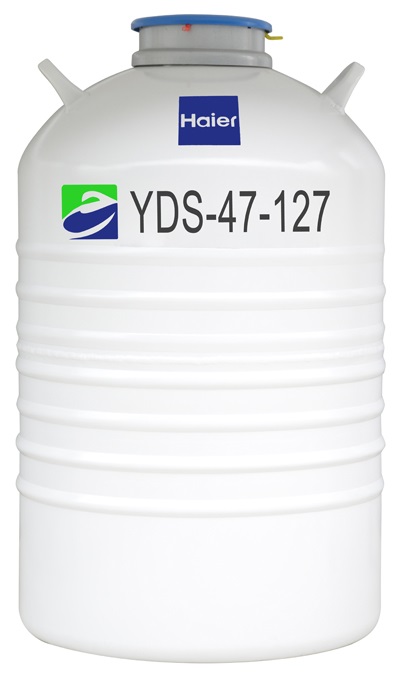 Binh đựng nitơ lỏng bảo quản mẫu lạnh 47 lít HAIER