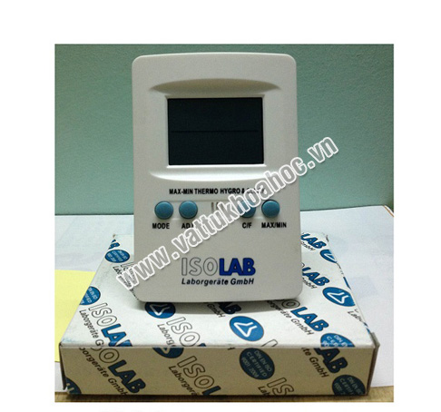 ĐỒNG HỒ ĐO NHIỆT ĐỘ,ĐỘ ẨM ISOLAB ĐỨC